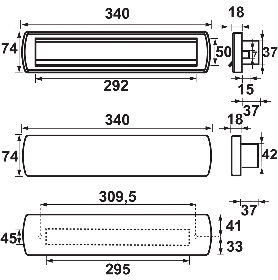 Letterplate+draft flap Curve Plus - AXA Home Security 🇬🇧
