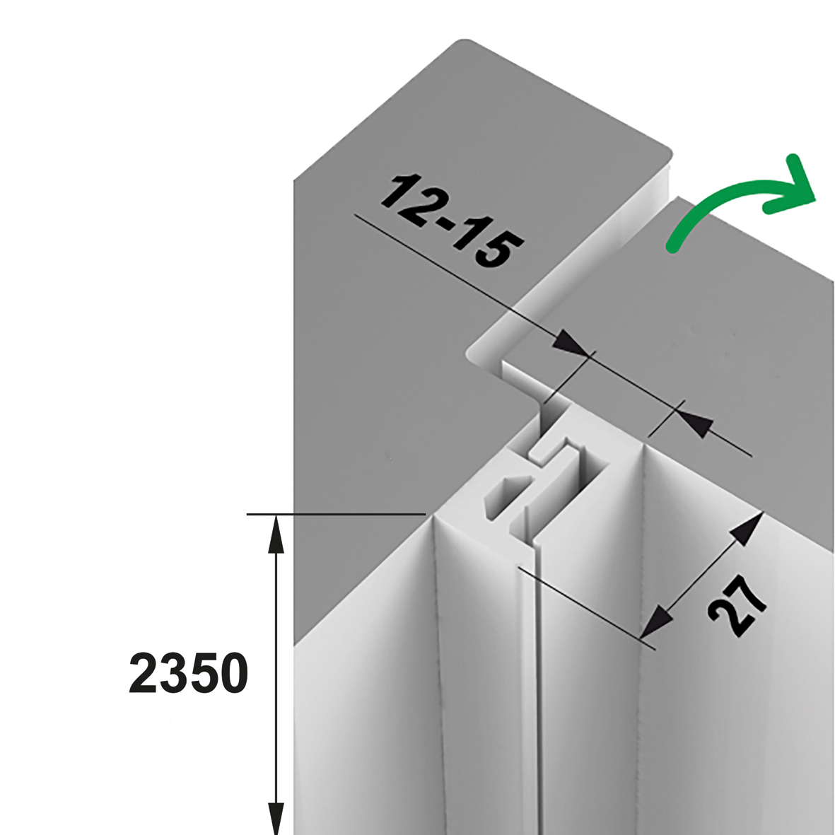 Door security strip M2-IN - AXA Home Security 🇬🇧