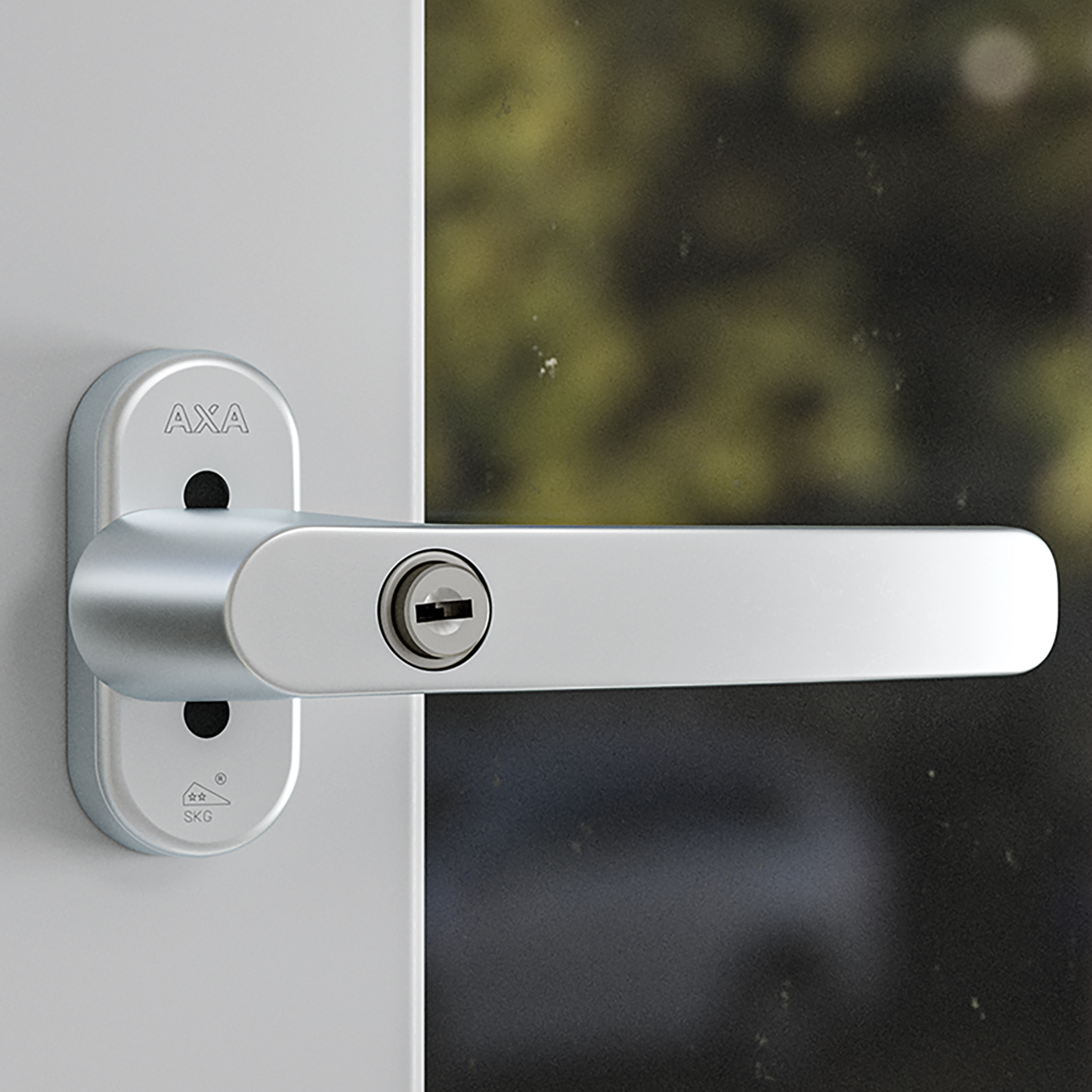 Security tilt-and-turn window handle Oval Roma 90 - AXA Home Security 🇬🇧