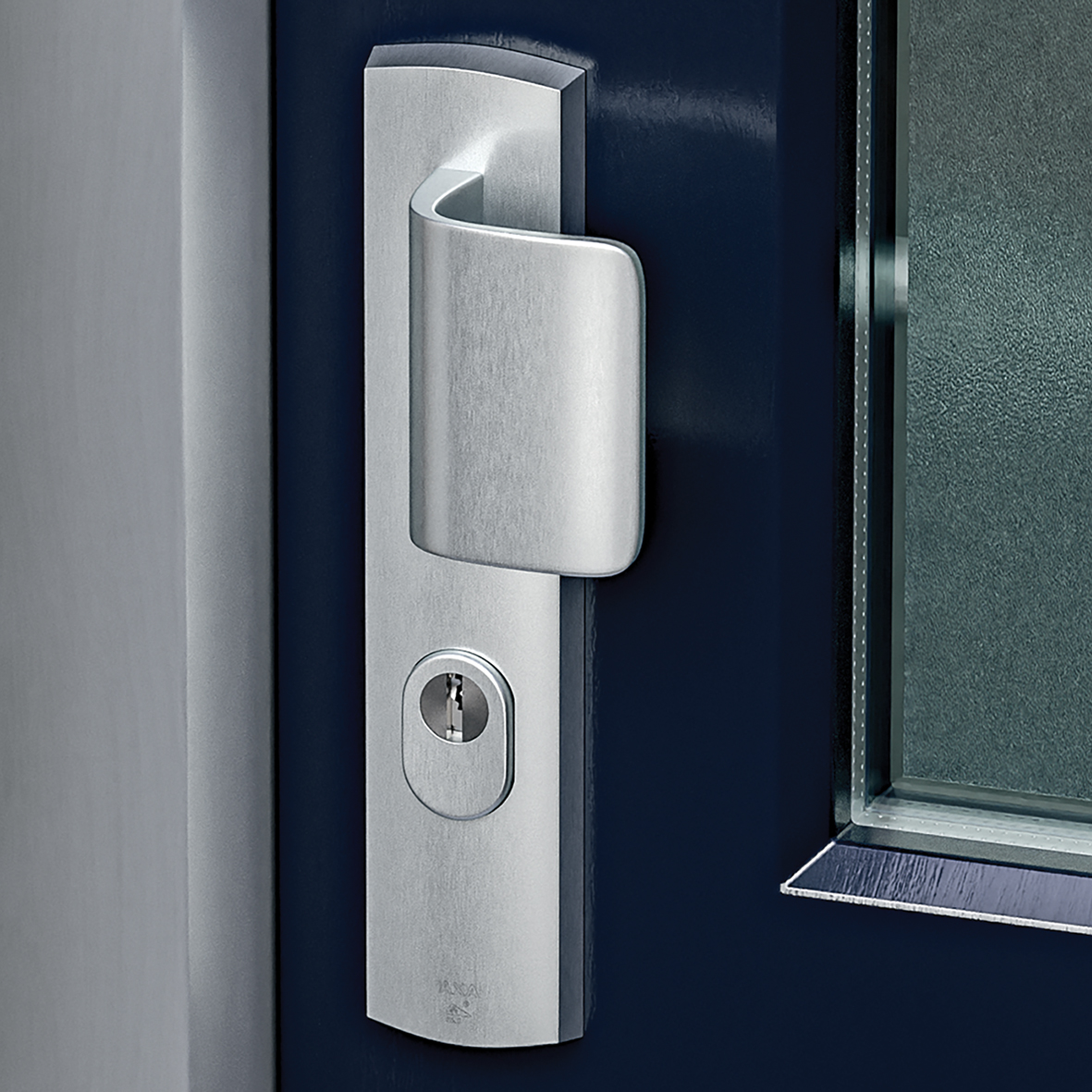 Security fitting Premium D-pusher+handle Arrow PC55 core protection ...