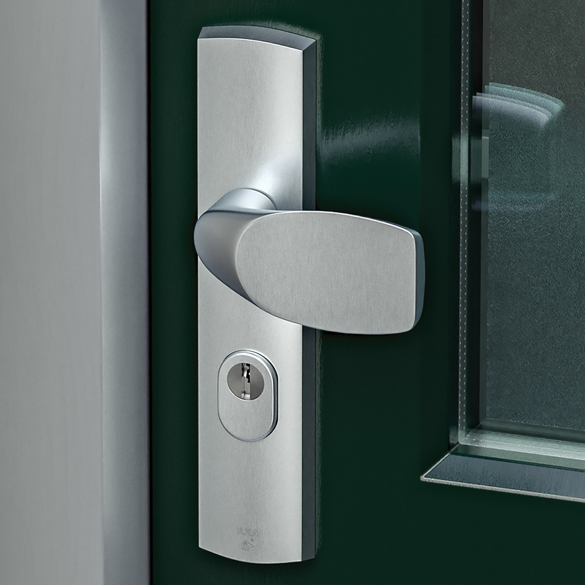 Security fitting Curve Plus Wing-knob PC92 core protection - AXA Home ...