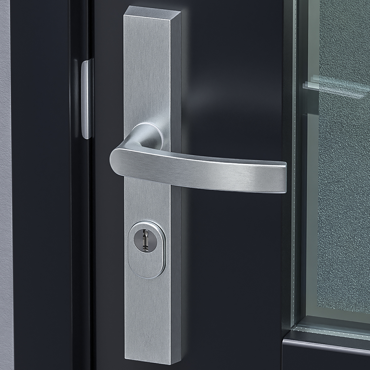 Security fitting Edge Plus narrow handle Blok PC110 core protection ...