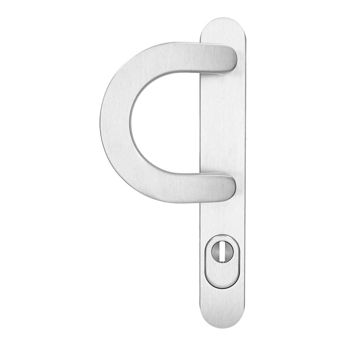 Security backplate Oval Plus narrow outside C-pusher PC92 core ...